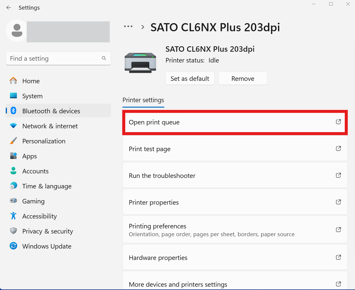 CG2 - Printer Not Printing – SATO Help Center