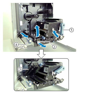 S8x-ex Loading Label with Dispenser – SATO Help Center