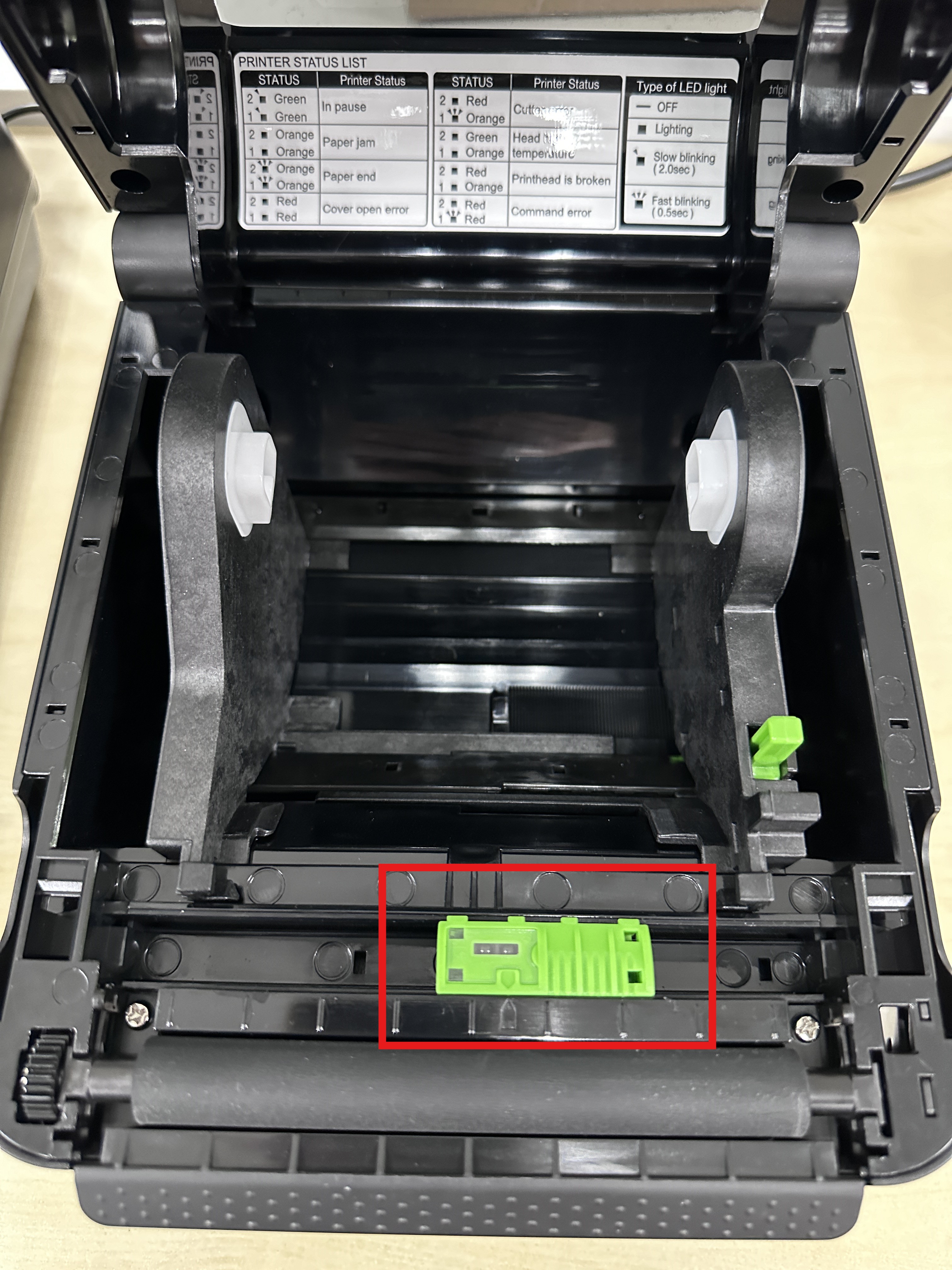 WS4 - Paper Jam / Paper End Error – SATO Help Center