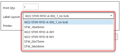 SATO Vendor Tagging (RFID) - Printing Labels – SATO Help Center