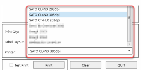 SATO Vendor Tagging (RFID) - Printing Labels – SATO Help Center