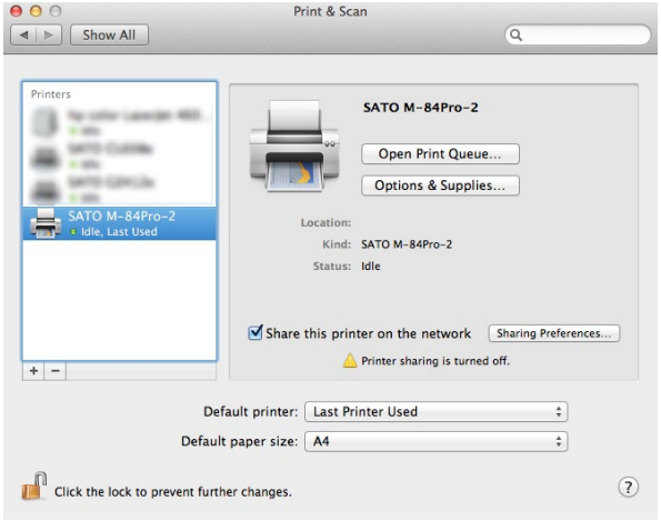 SATO CUPS Driver for Mac OS X - How To Add Or Remove A Printer From ...